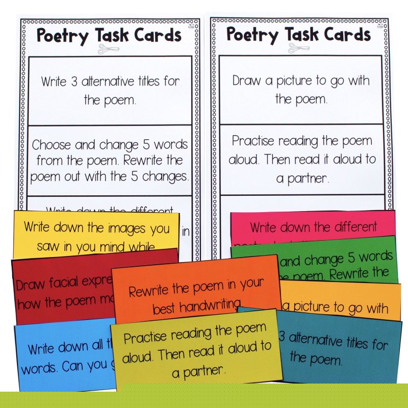 Poetry Task Cards Top Teacher poetry-task-cards-top-teacher