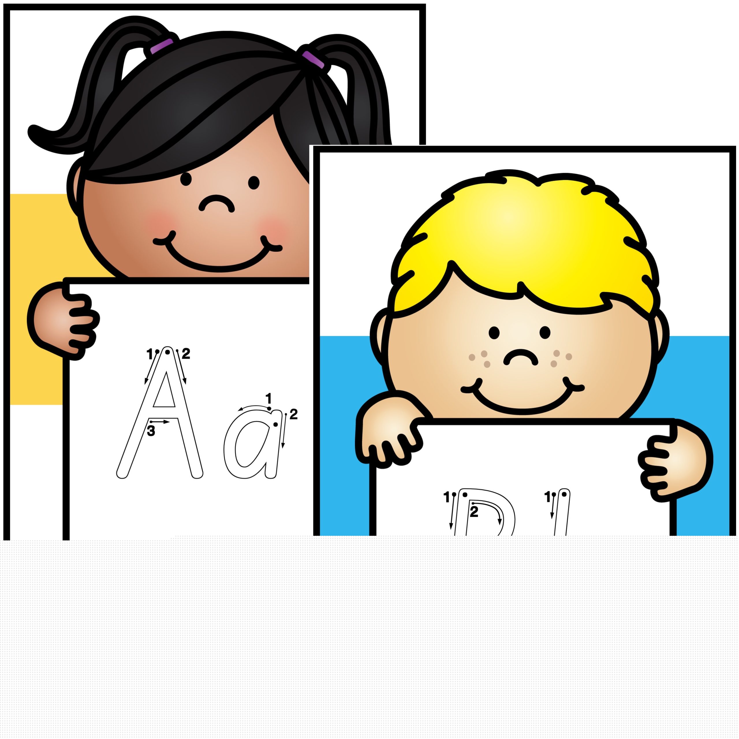 Letter Formation Kids Colour STATE FONTS Top Teacher letter-formation-kids-colour-state-fonts-top-teacher