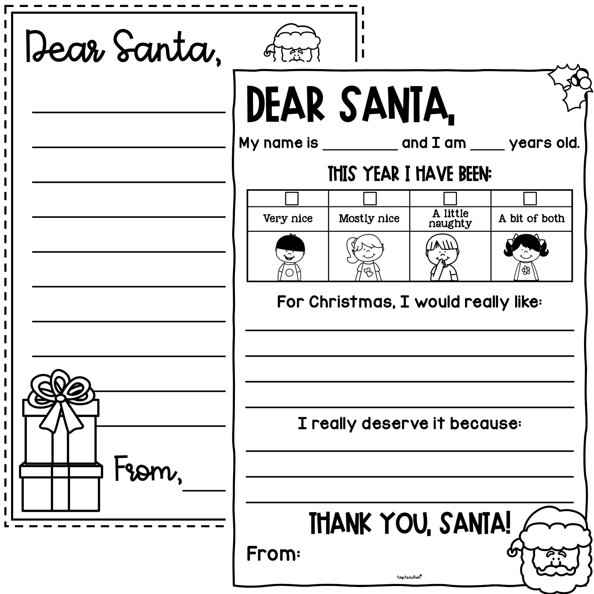 Letter To Santa