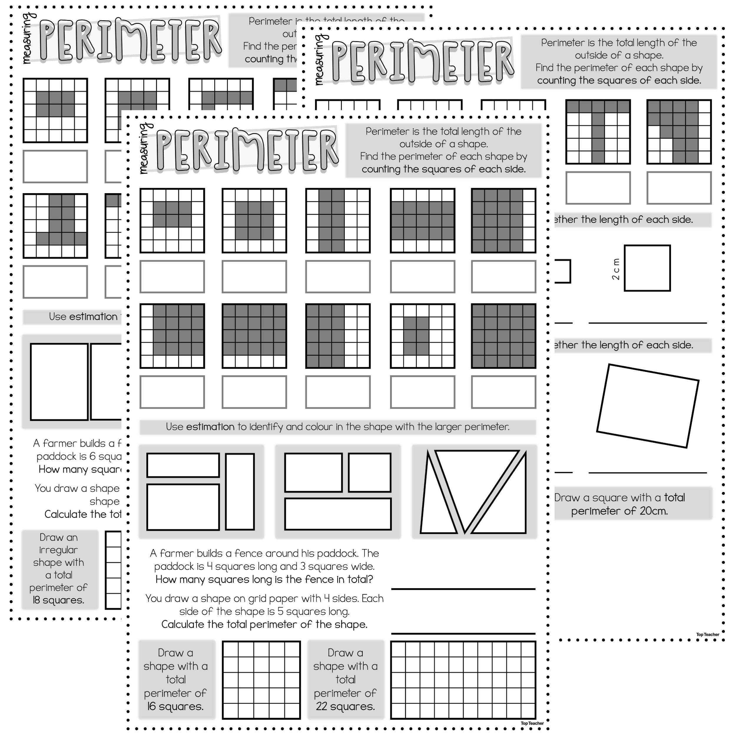 Measuring Perimeter Worksheets Top Teacher measuring-perimeter-worksheets-top-teacher